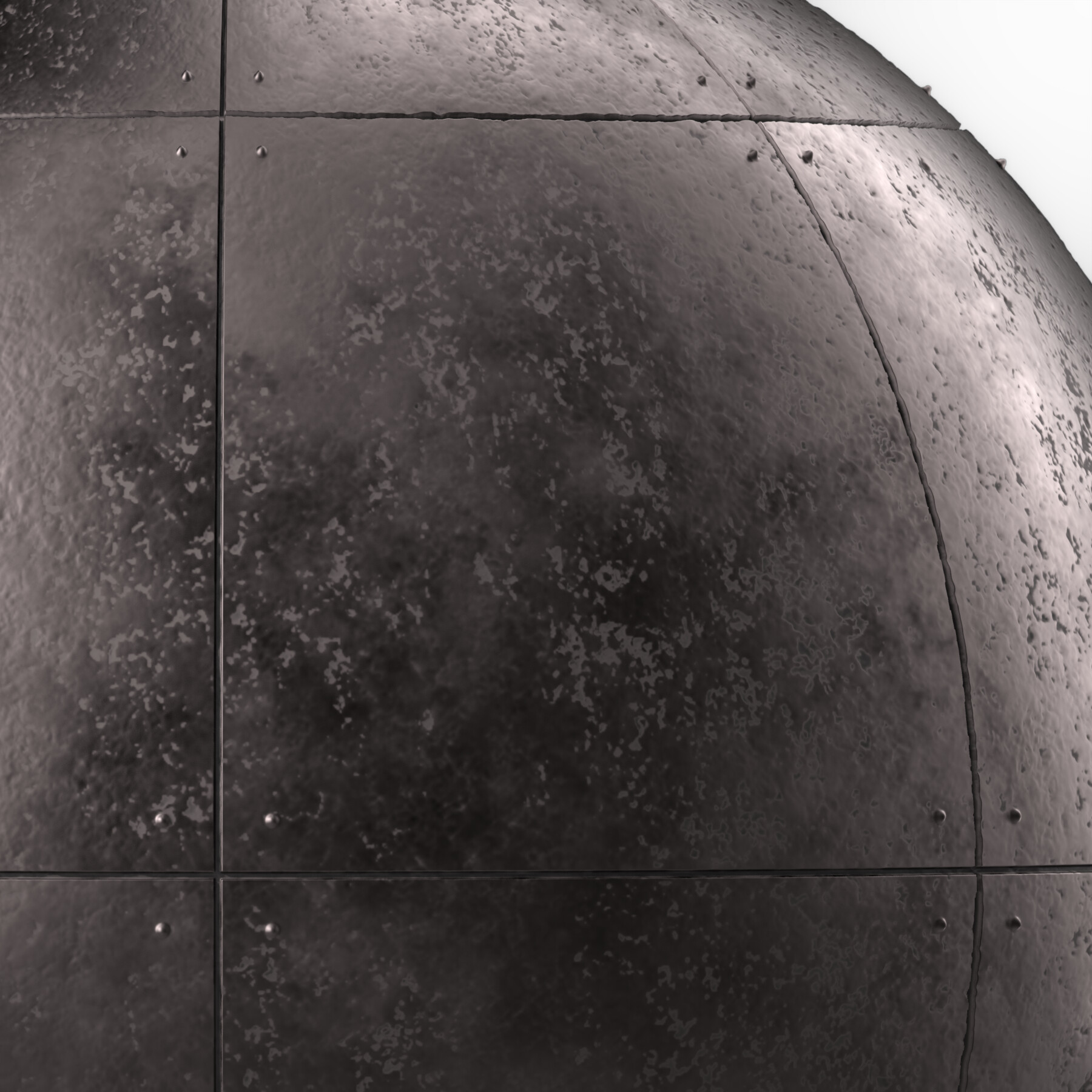 ArtStation - Metal panel Materials 2- 3 Metal panel, Pbr 4k Seamless ...