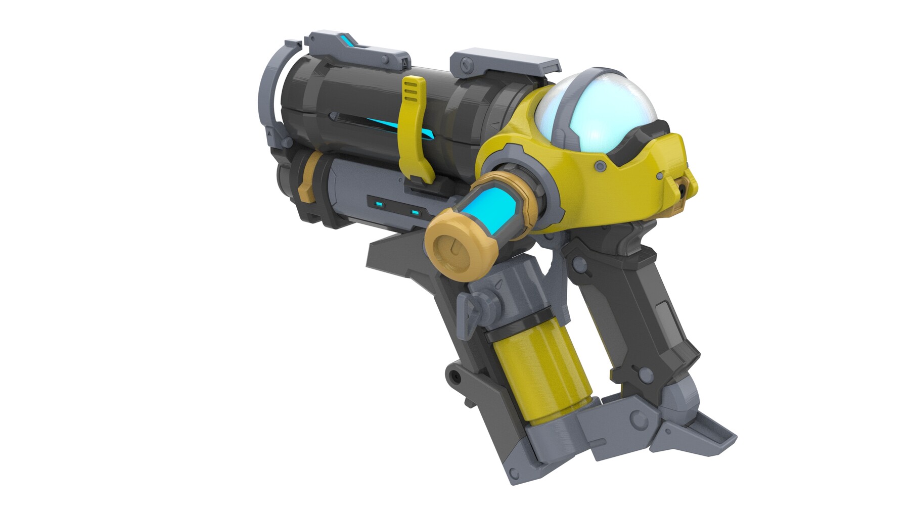 ArtStation - Mei Gun Firefighter Skin - Overwatch - Printable 3d model ...