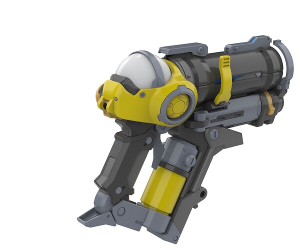 ArtStation - Mei Gun Firefighter Skin - Overwatch - Printable 3d model ...