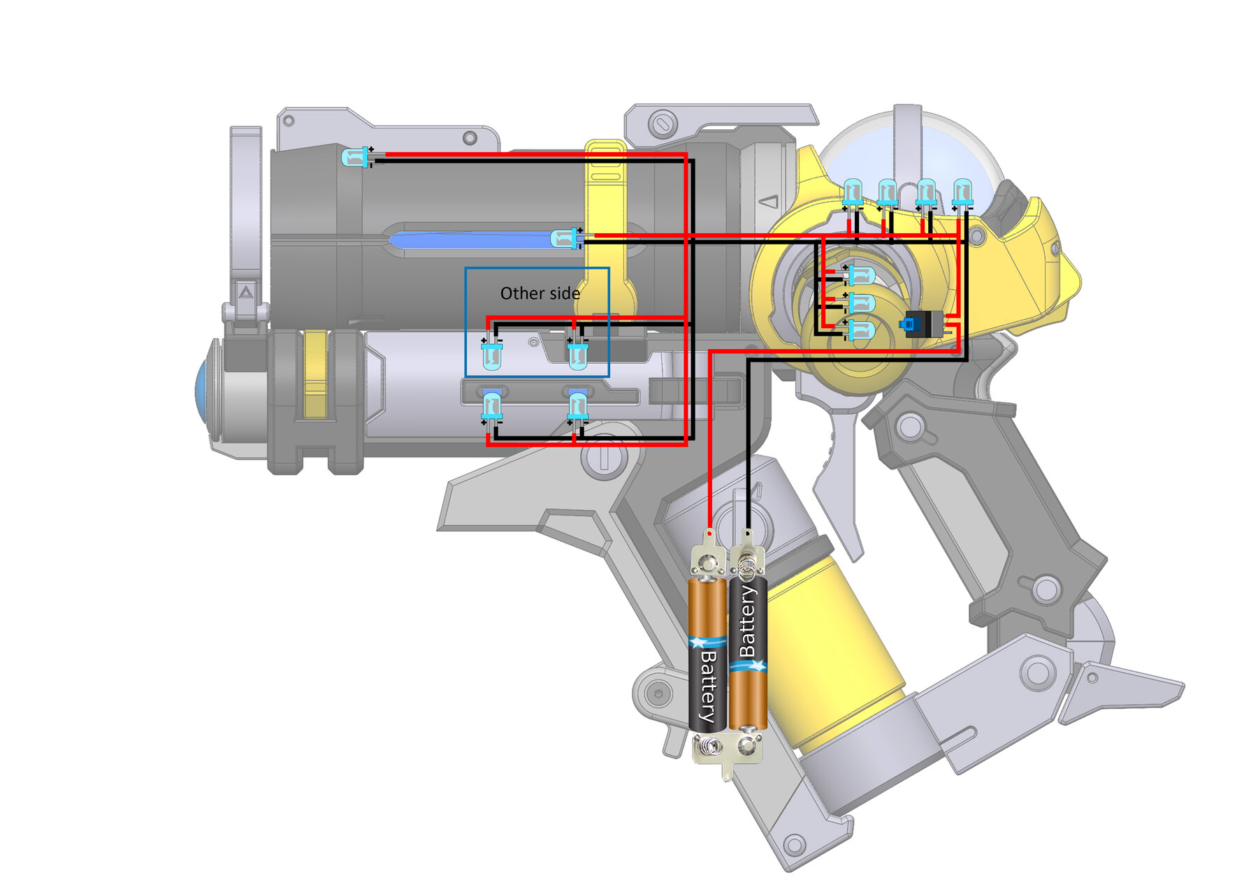ArtStation - Mei Gun Firefighter Skin - Overwatch - Printable 3d model ...