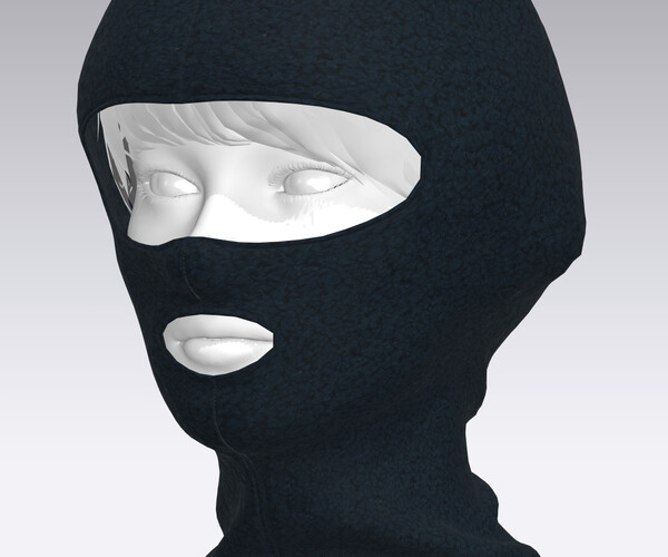 ArtStation - Balaclava Outfits MD CLO 3D zprj project files | Game Assets