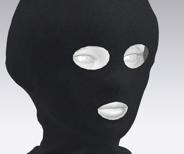 ArtStation - Balaclava Outfits MD CLO 3D zprj project files | Game Assets