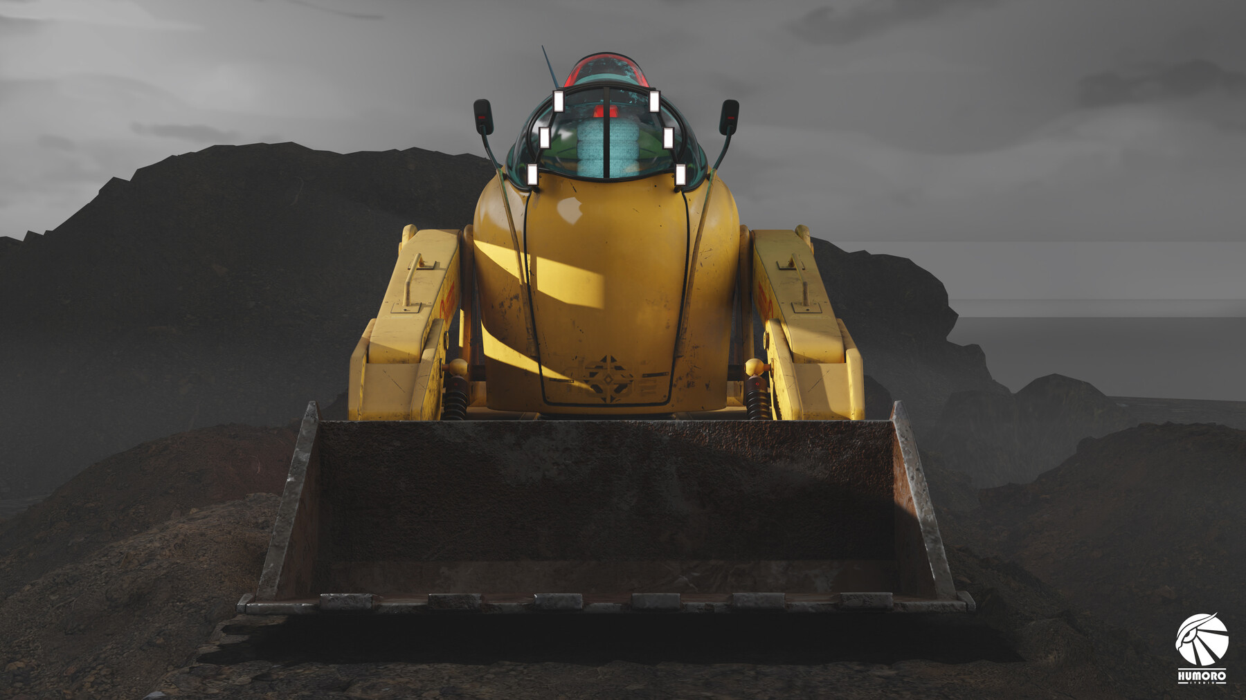 ArtStation - Heavy machinery (loader machine) high detail ready for ...