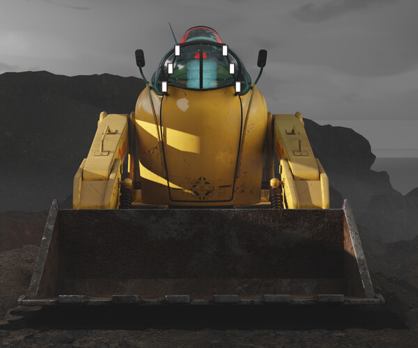ArtStation - Heavy machinery (loader machine) high detail ready for ...