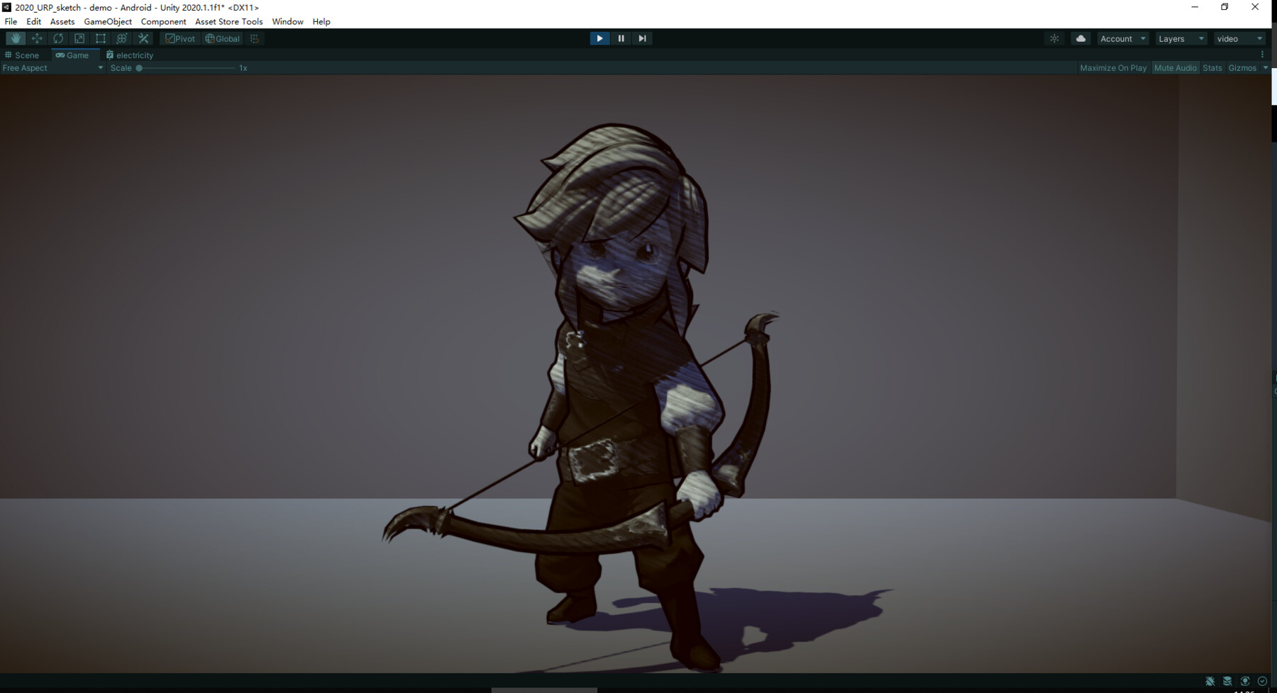 ArtStation - Unity VFX - Sketch Effect | Game Assets