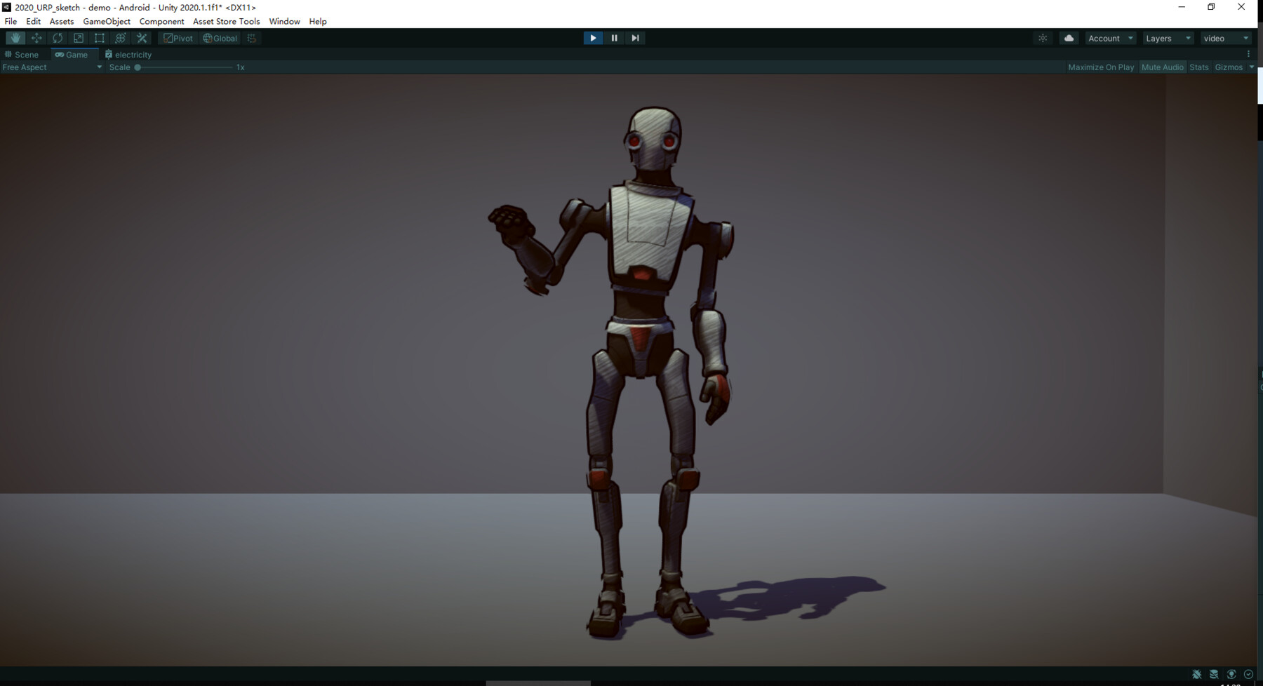 ArtStation - Unity VFX - Sketch Effect | Game Assets