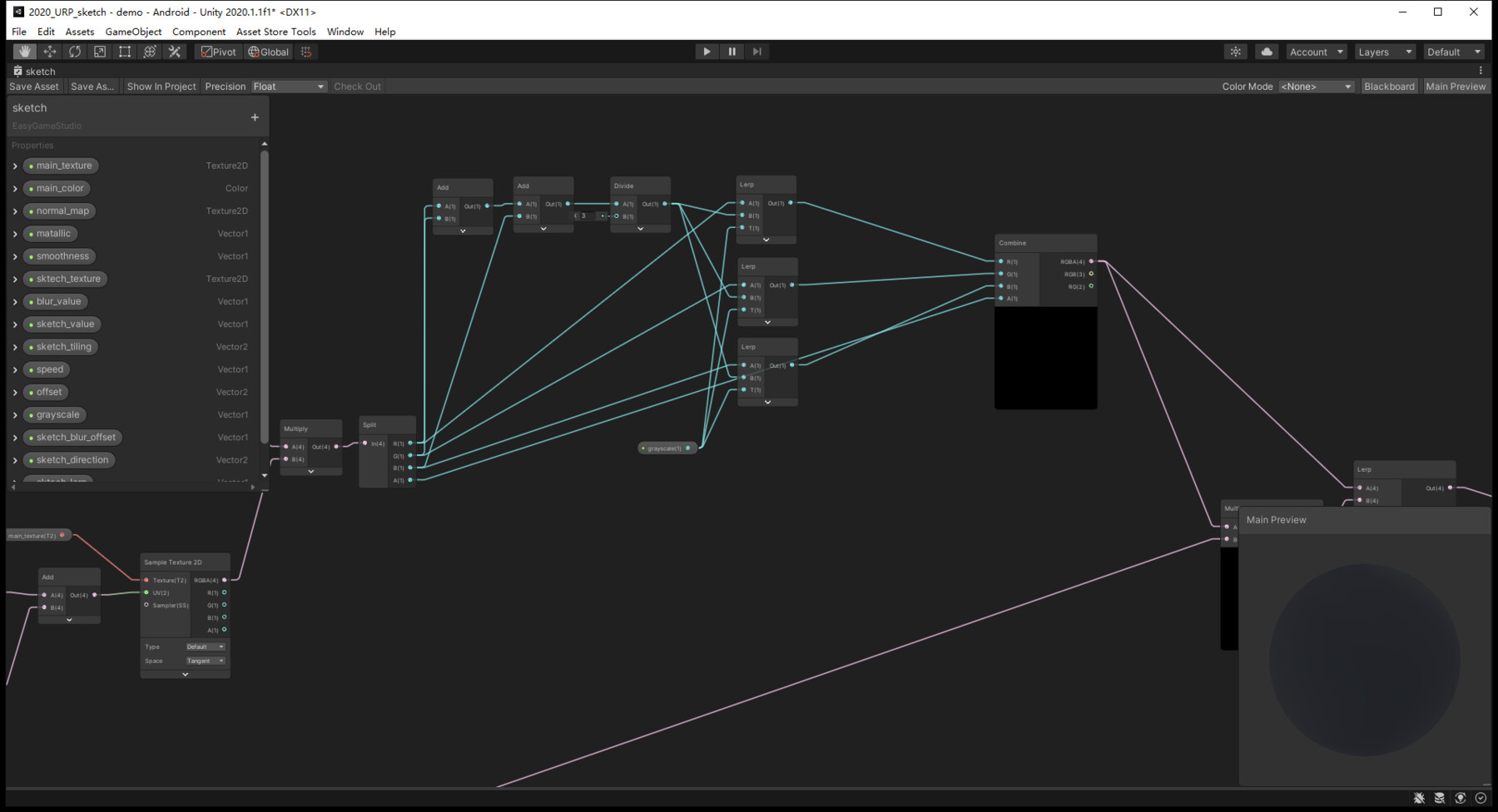 ArtStation - Unity VFX - Sketch Effect | Game Assets