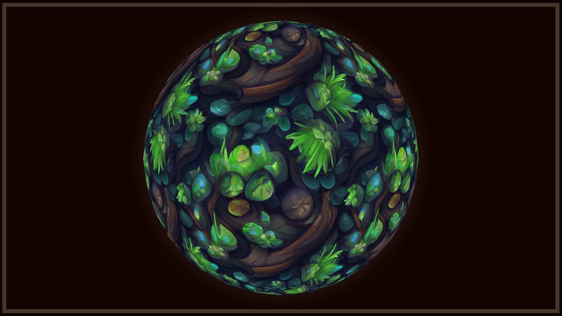 ArtStation - Grass Magic Forest Floor: 10 TEXTURES (Hand-painted ...