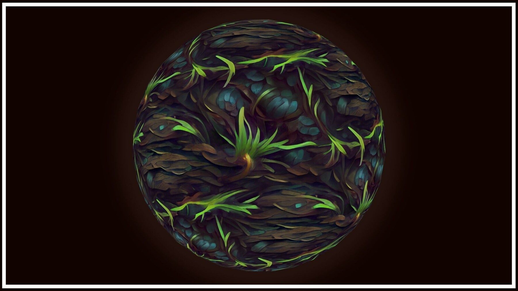 ArtStation - Grass Magic Forest Floor: 10 TEXTURES (Hand-painted ...