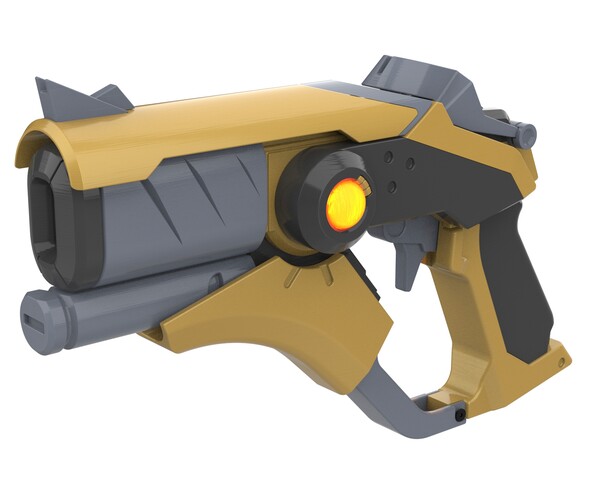 ArtStation - Mercy Blaster Devil Skin - Overwatch - Printable 3d model ...