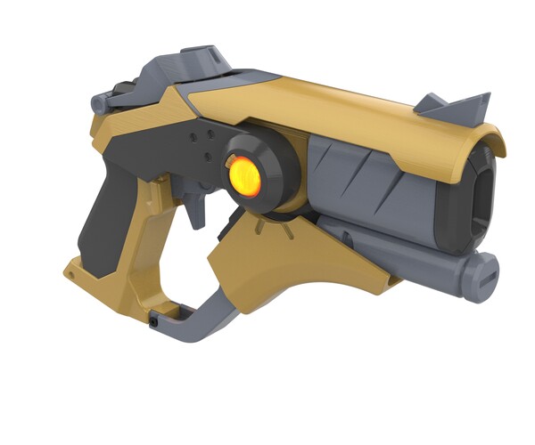 ArtStation - Mercy Blaster Devil Skin - Overwatch - Printable 3d model ...