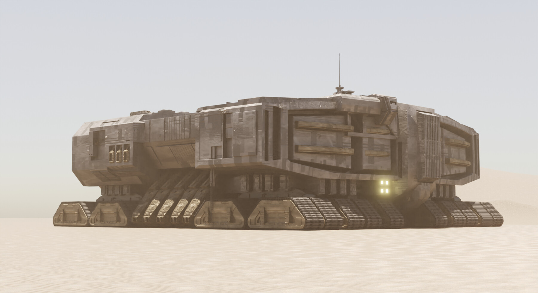 ArtStation - Atreides Spice Harvester 3D model | Resources