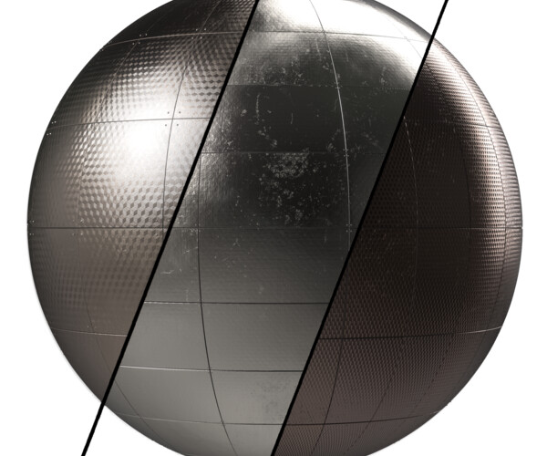 ArtStation - Metal panel Materials 5- Metal panel, Pbr 4k Seamless ...