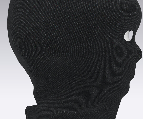 ArtStation - Balaclava Outfits MD CLO 3D zprj project files | Game Assets