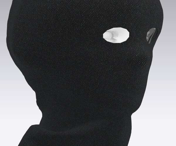 ArtStation - Balaclava Outfits MD CLO 3D zprj project files | Game Assets