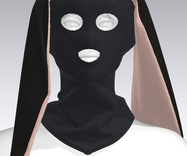 ArtStation - Balaclava Outfits MD CLO 3D zprj project files | Game Assets