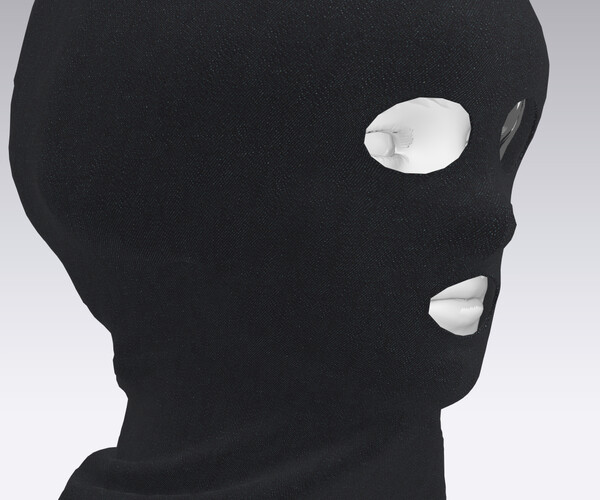 ArtStation - Balaclava Outfits MD CLO 3D zprj project files | Game Assets