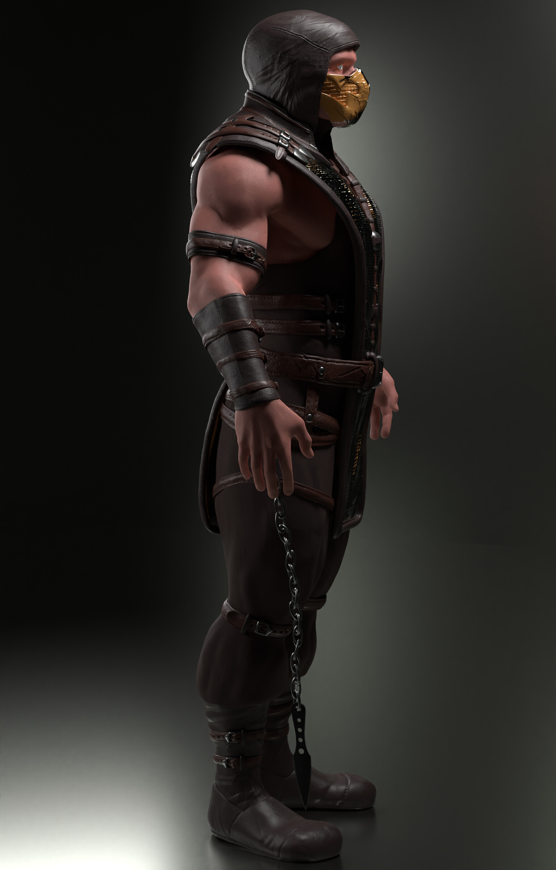 ArtStation - Scorpion Mortal Kombat model | Resources