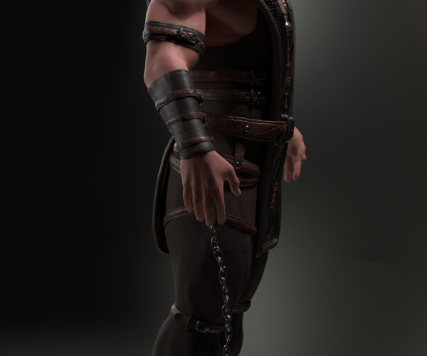 ArtStation - Scorpion Mortal Kombat model | Resources