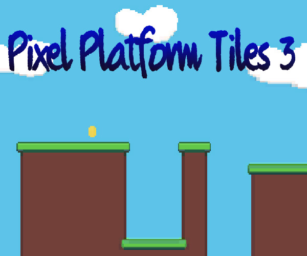 ArtStation - Pixel Platform Tiles 3 | Game Assets