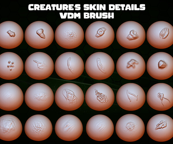 ArtStation - Sculpting Essentials V1 - Creature nails, Creature Skin ...