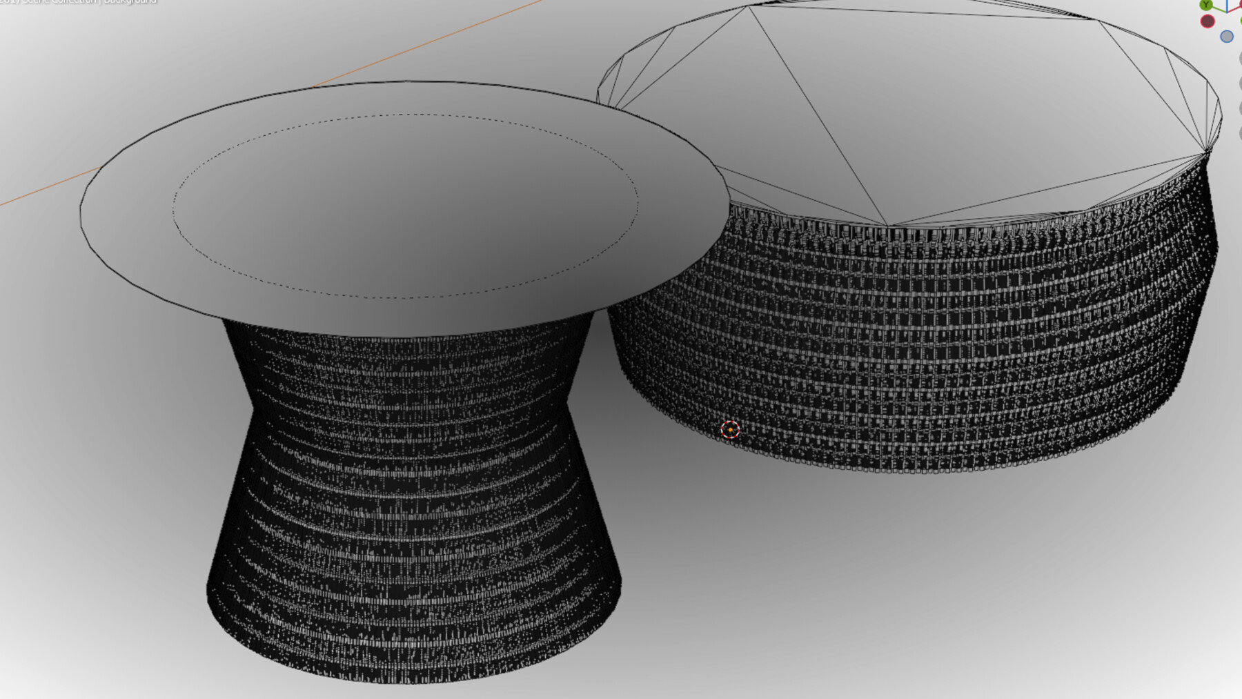 ArtStation - Wicker Tables Set 3D Model | Resources