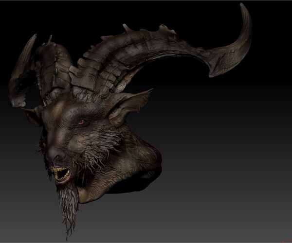 ArtStation - goatMan | Game Assets