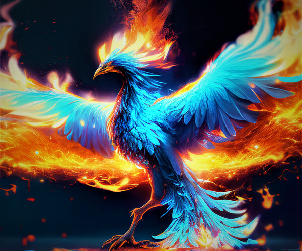 ArtStation - Phoenix Hatchling | Artworks