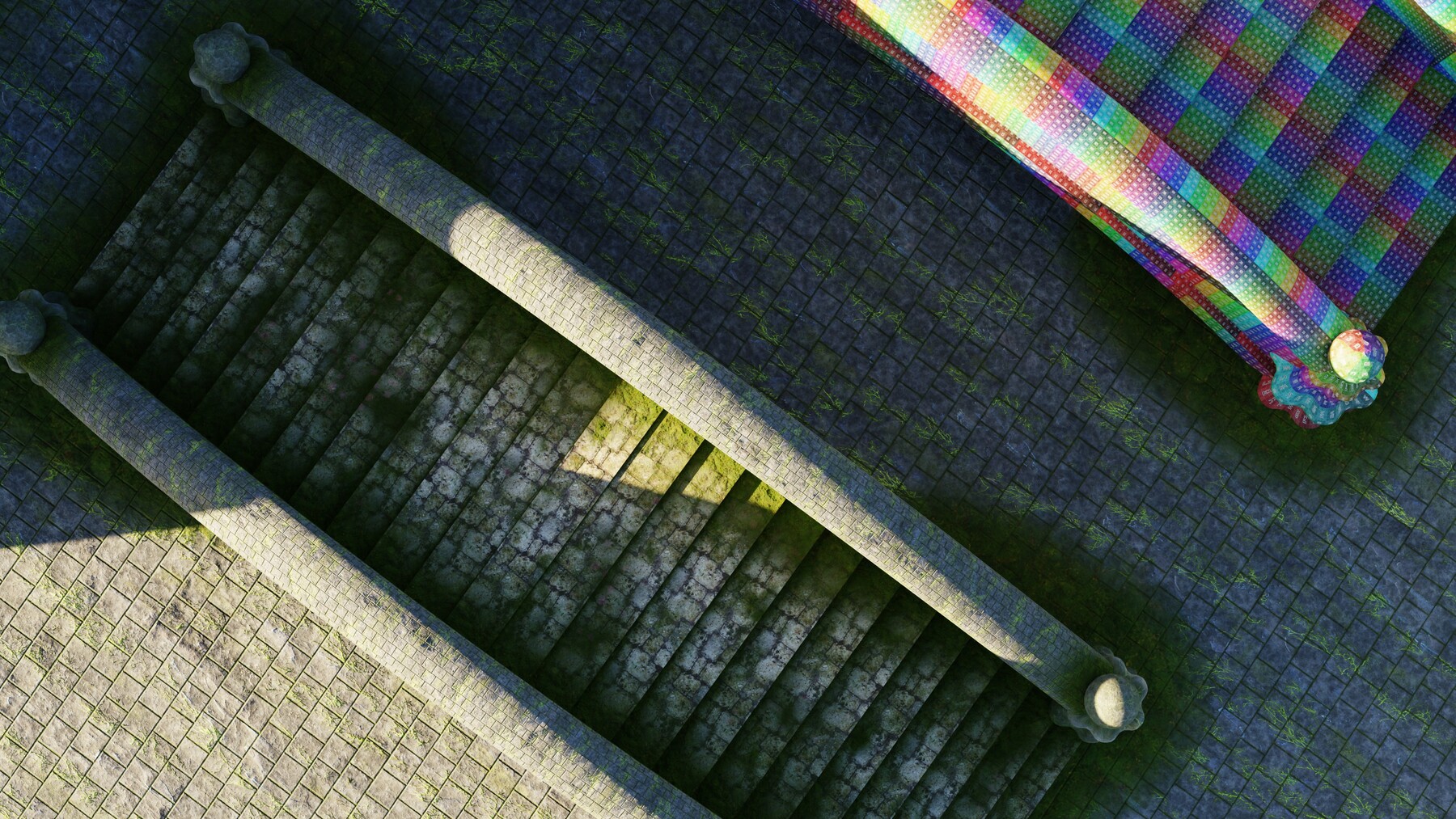 ArtStation - Procedural Bridge Generator (Stone and Bricks) (Geometry Nodes) for Blender (Bake ...