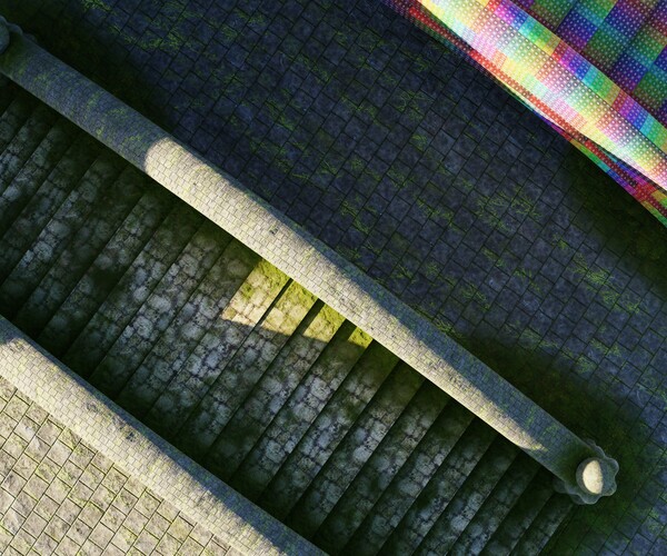 ArtStation - Procedural Bridge Generator (Stone and Bricks) (Geometry Nodes) for Blender (Bake ...