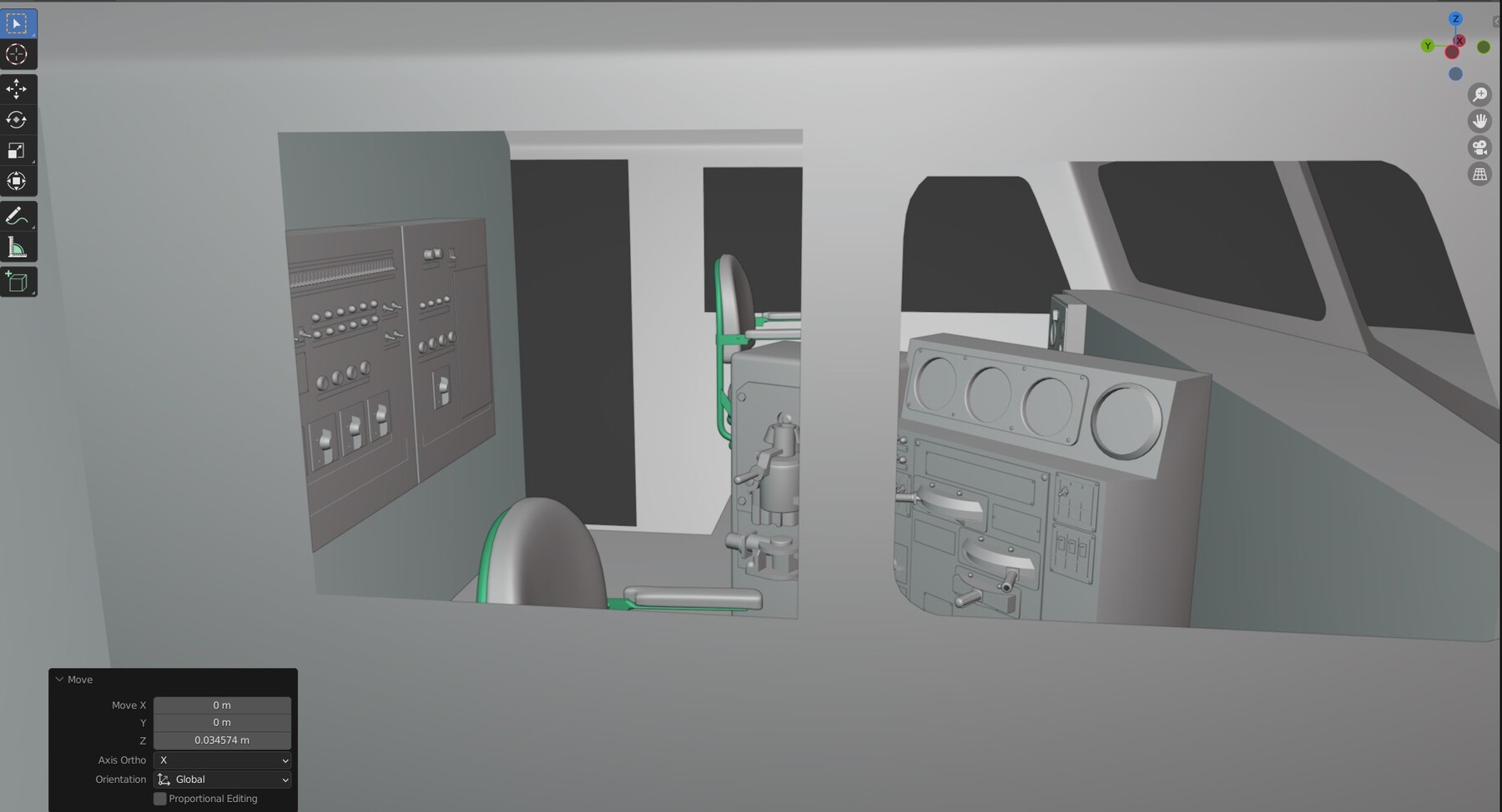 ArtStation - Diesel Train Locomotive GE P30CH | Resources