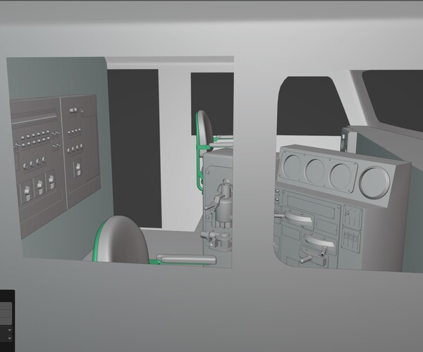 ArtStation - Diesel Train Locomotive GE P30CH | Resources