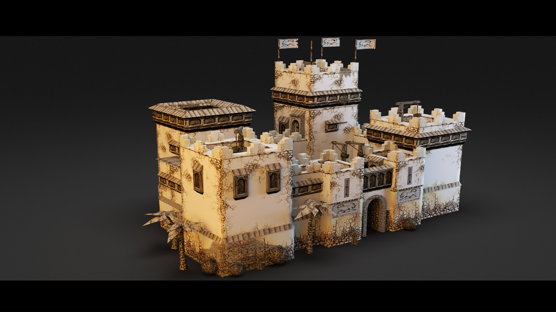 ArtStation - Fortress- 3d Model | Resources