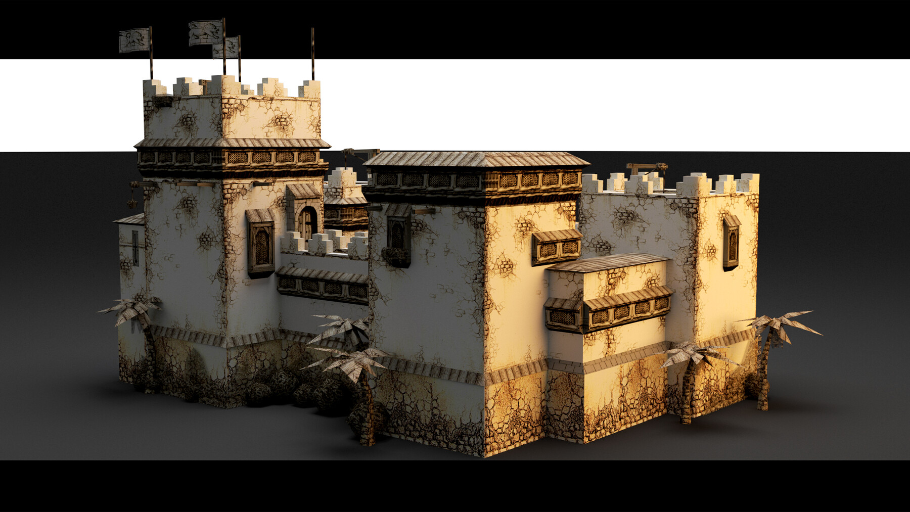 ArtStation - Fortress- 3d Model | Resources