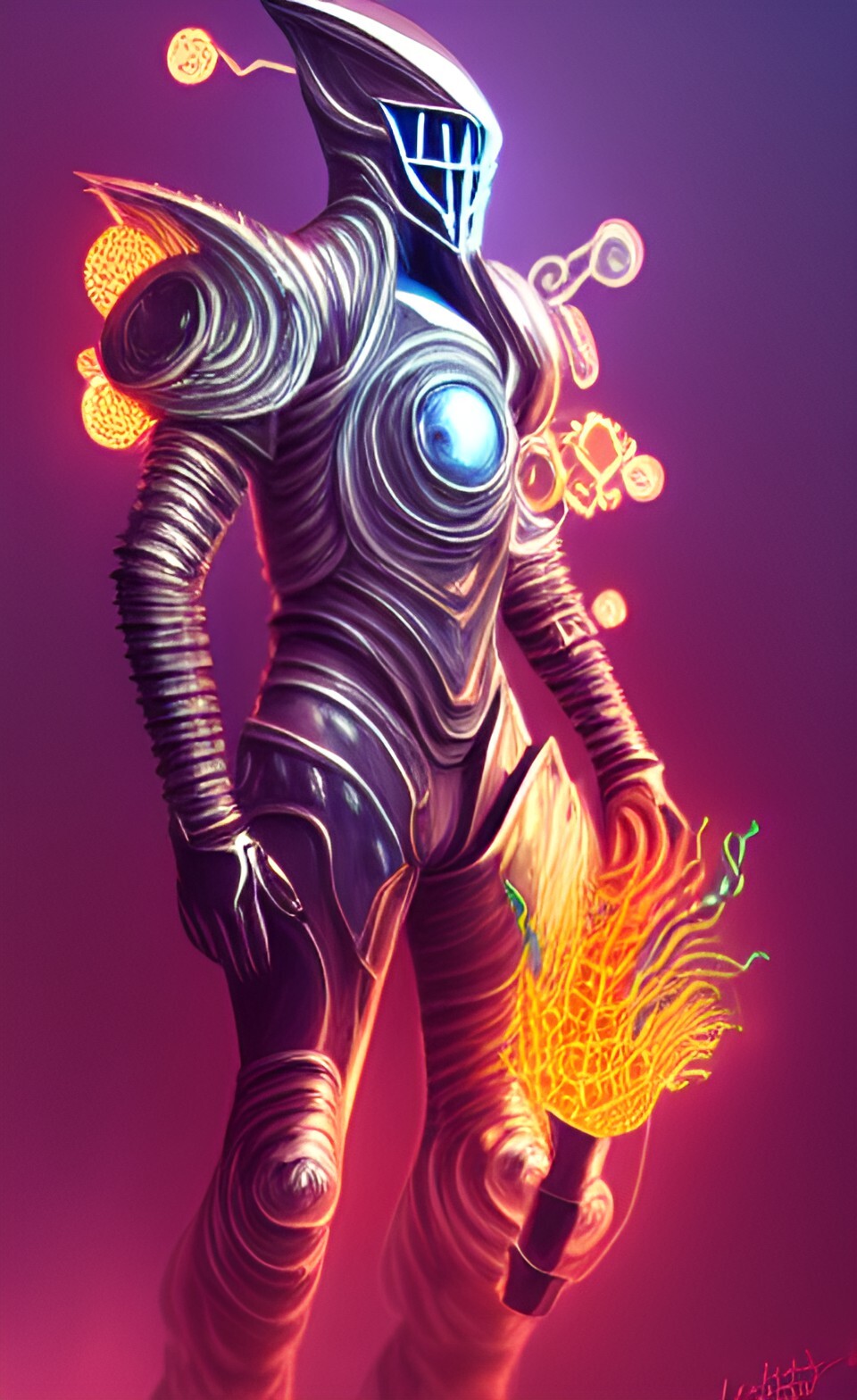 Artstation 1047 Cyber Knight 7500 Pack Wombo Art Artworks
