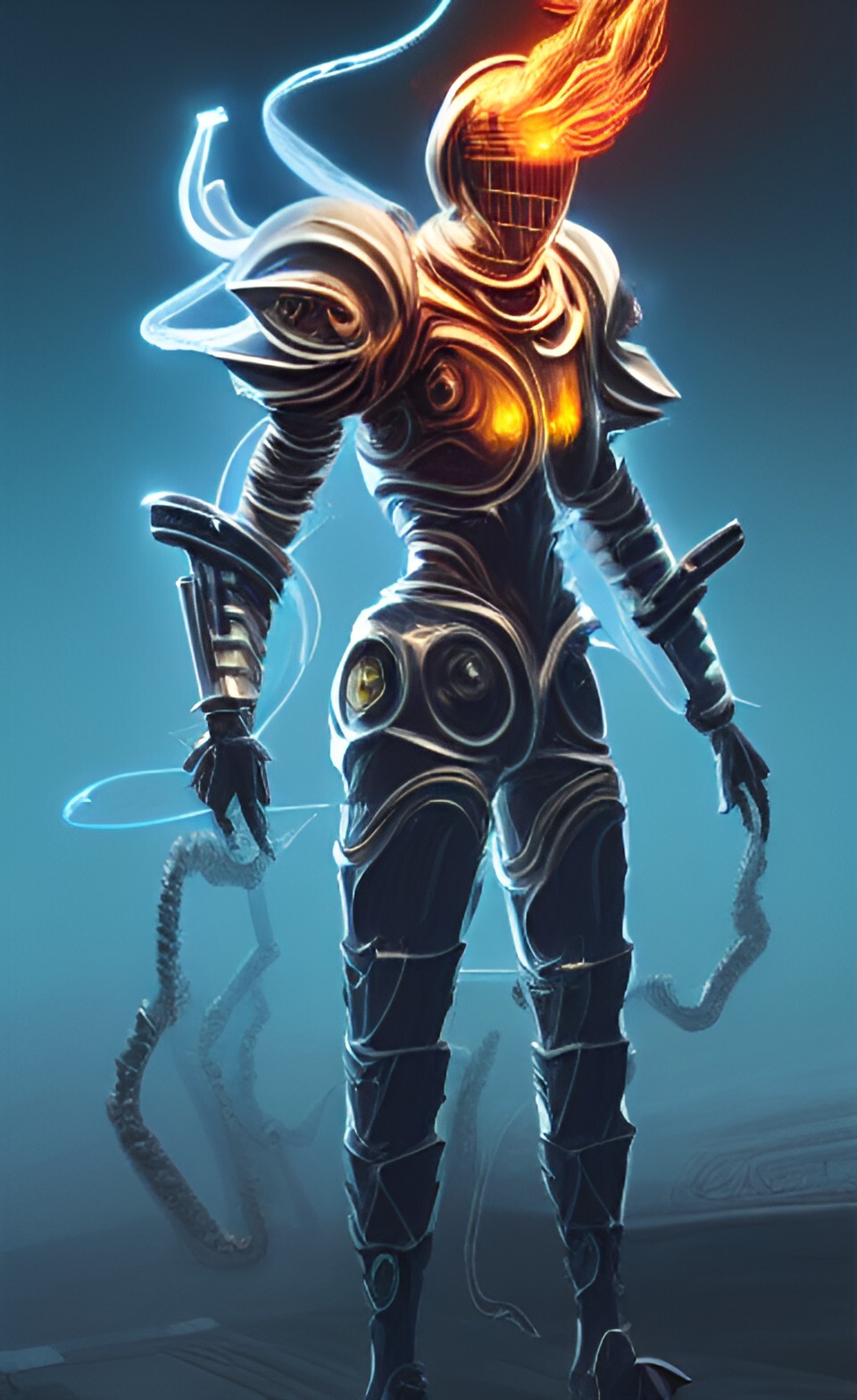 ArtStation - 1047 cyber knight 7500 jpg pack wombo art | Artworks