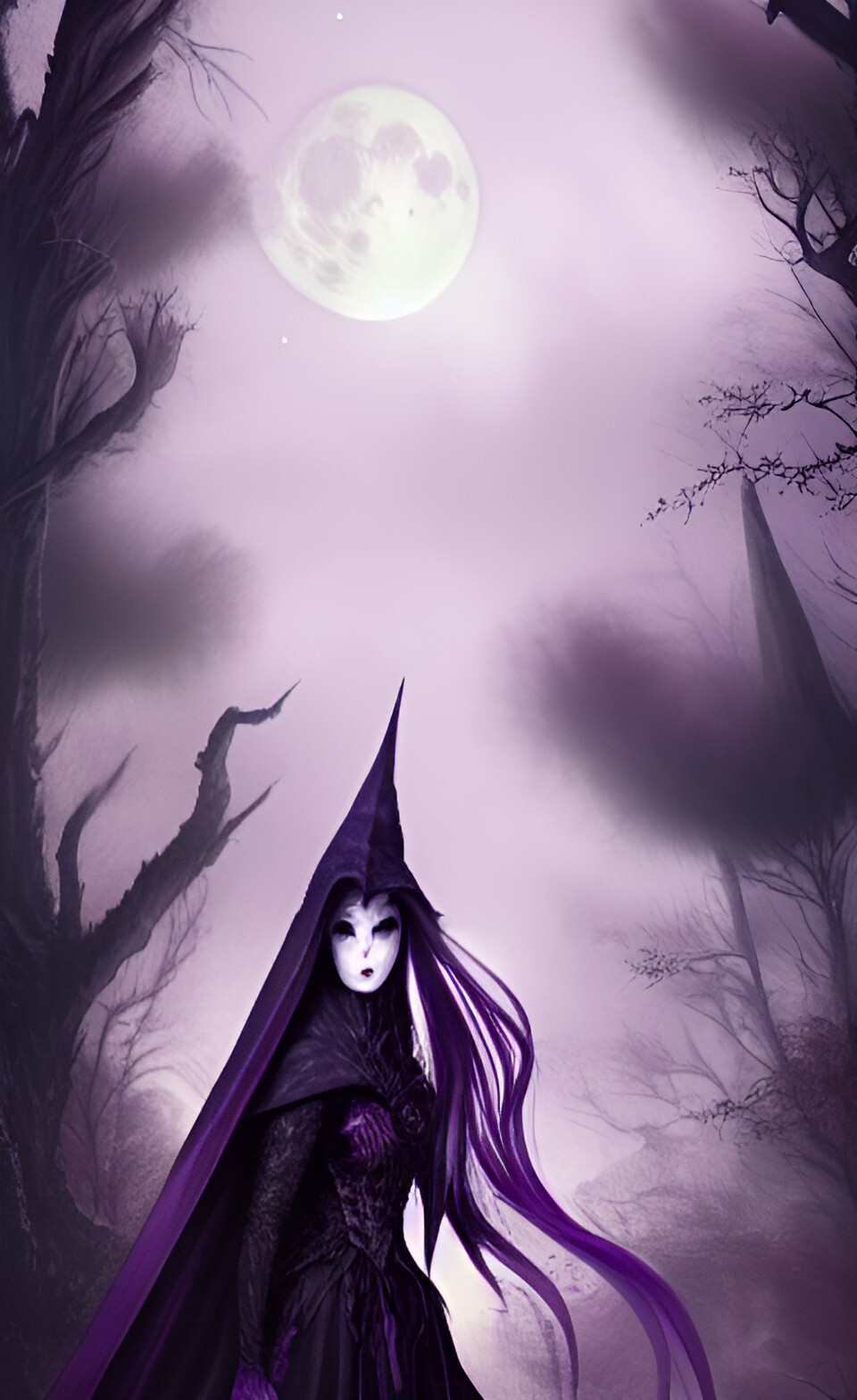 ArtStation - 1067 dark witch 4300 jpg pack wombo art | Artworks