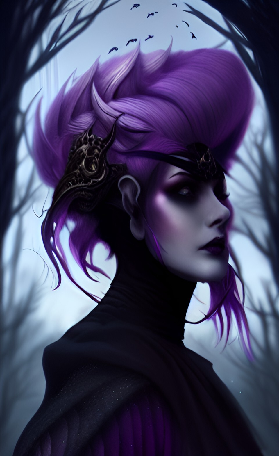 ArtStation - 1067 dark witch 4300 jpg pack wombo art | Artworks