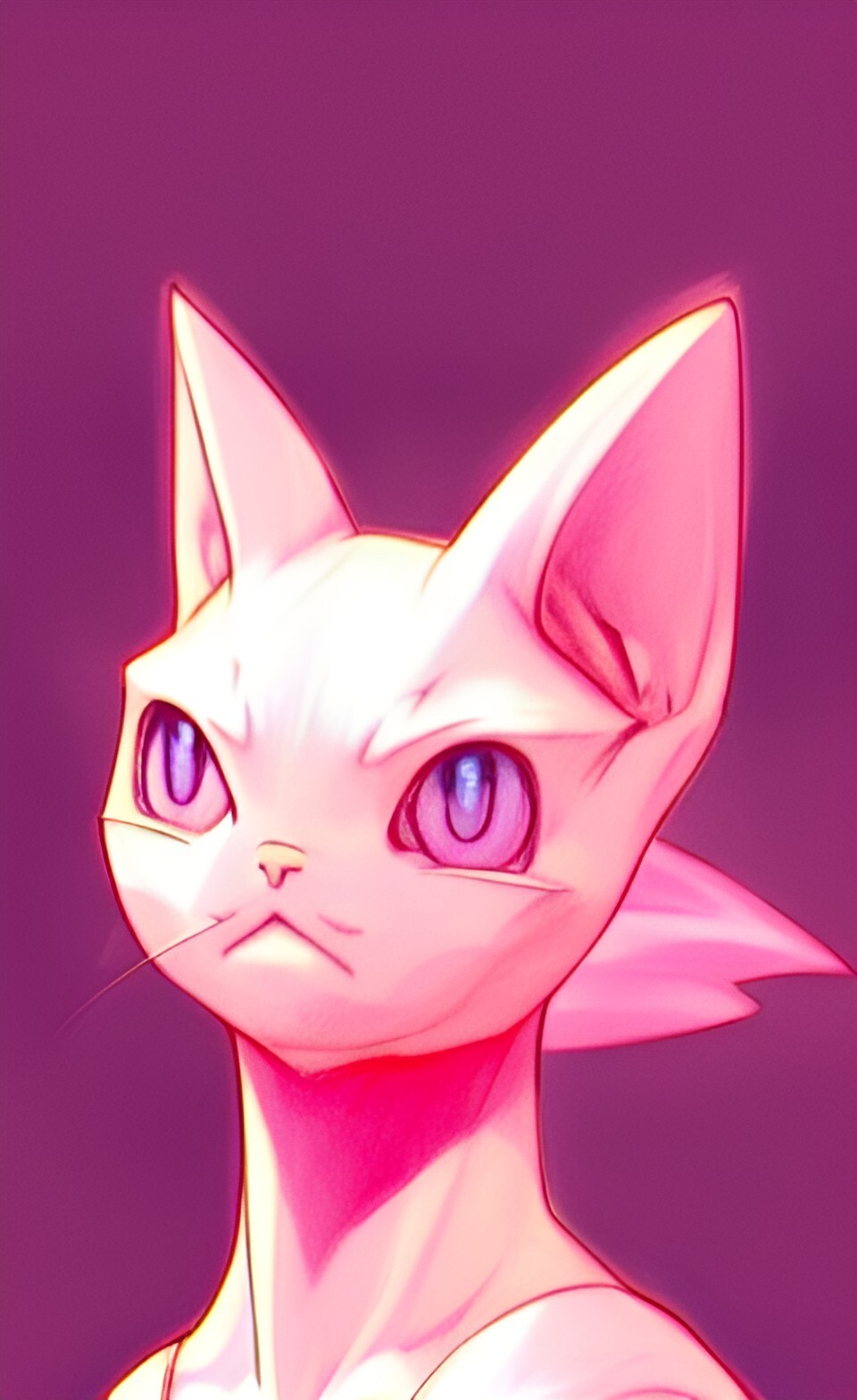 ArtStation - 1074 pink pokemon cat sad 800 jpg pack wombo art | Artworks