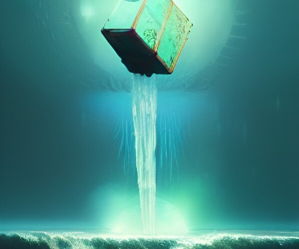 ArtStation - 1077 alien cube 4400 jpg pack wombo art | Artworks