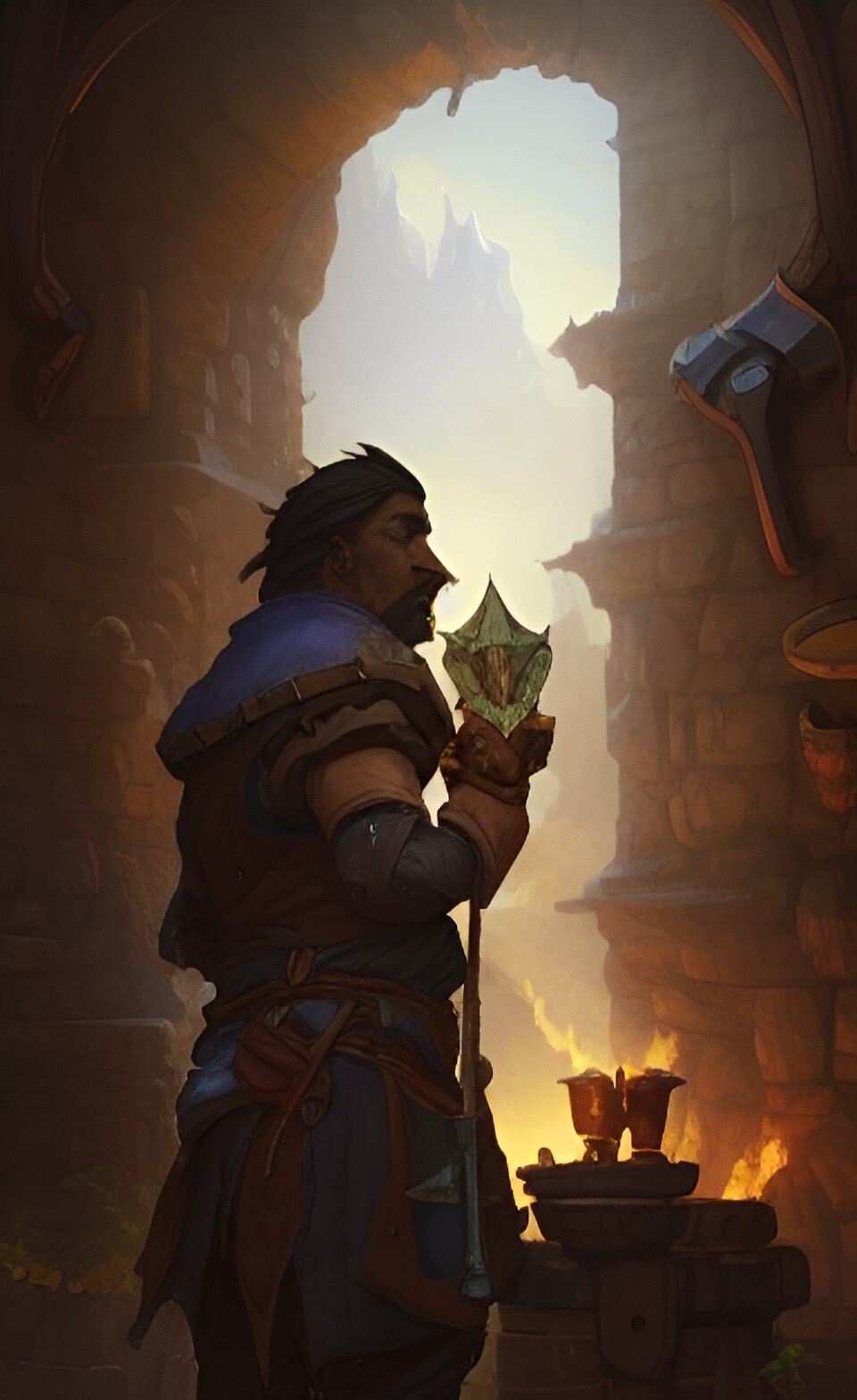 ArtStation - 1076 blacksmith armory 3400 jpg pack wombo art | Artworks