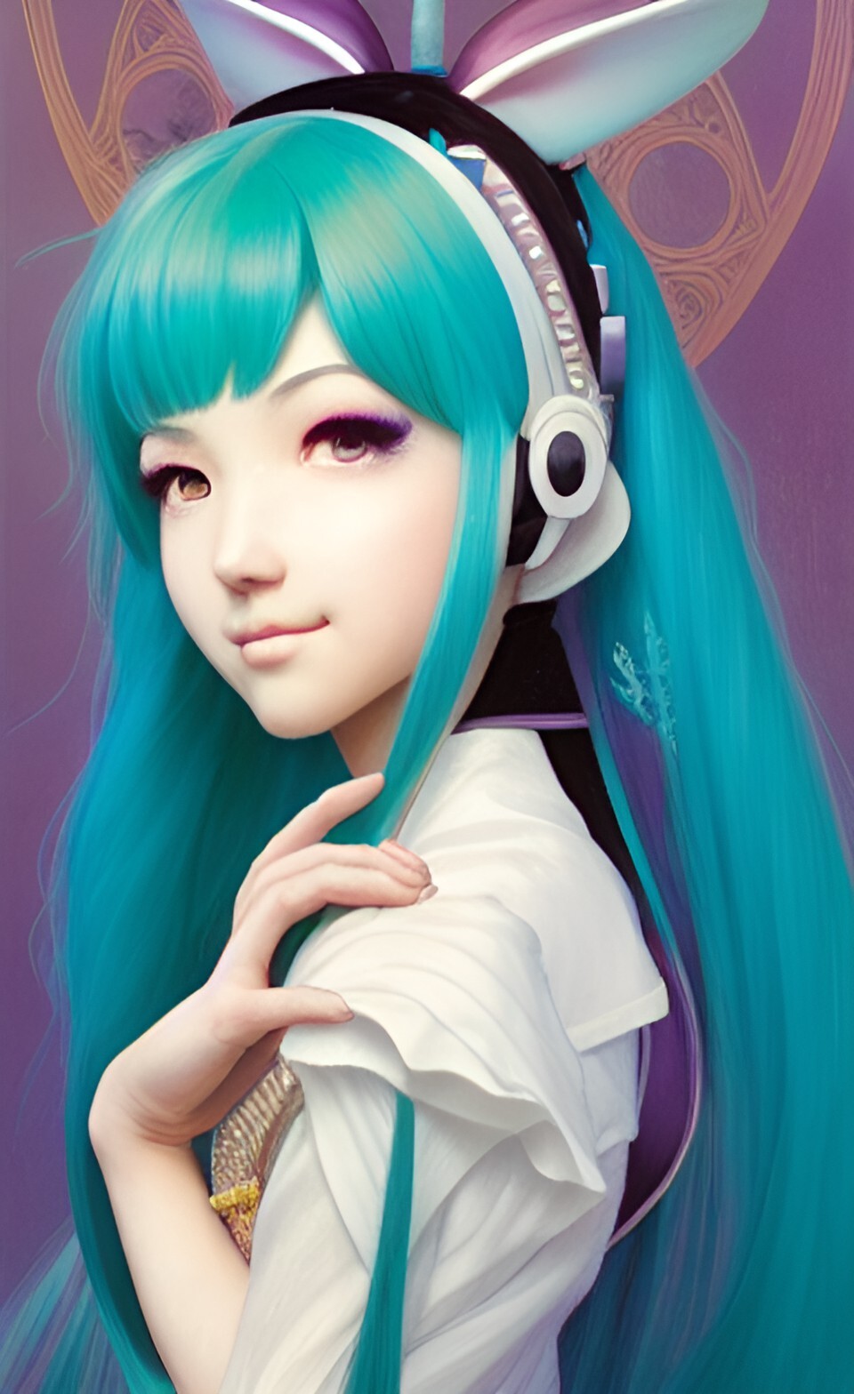 ArtStation - 1073 hatsune miku 3300 jpg pack wombo art | Artworks