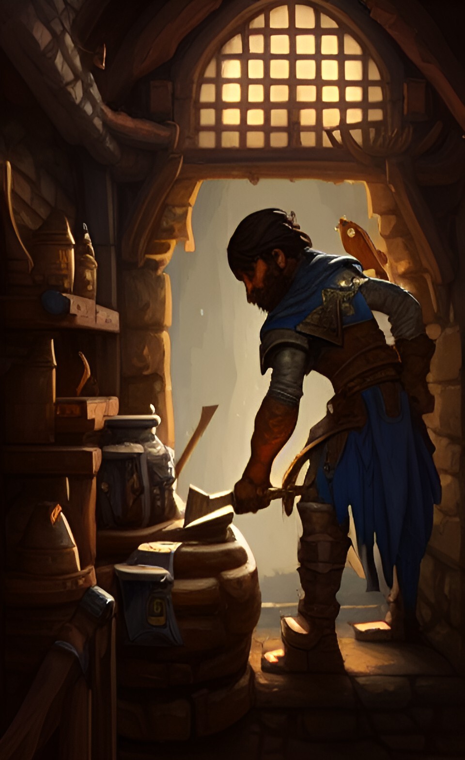 ArtStation - 1076 blacksmith armory 3400 jpg pack wombo art | Artworks