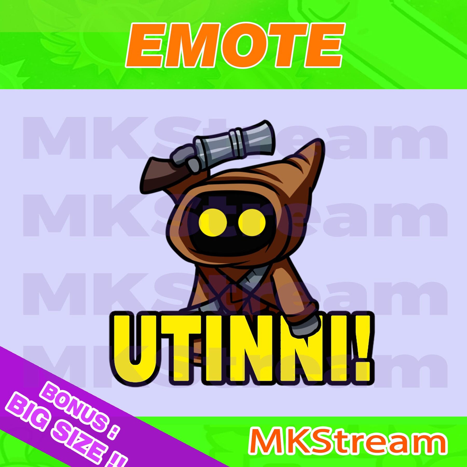 ArtStation - Twitch emotes star wars jawa utinni | Artworks