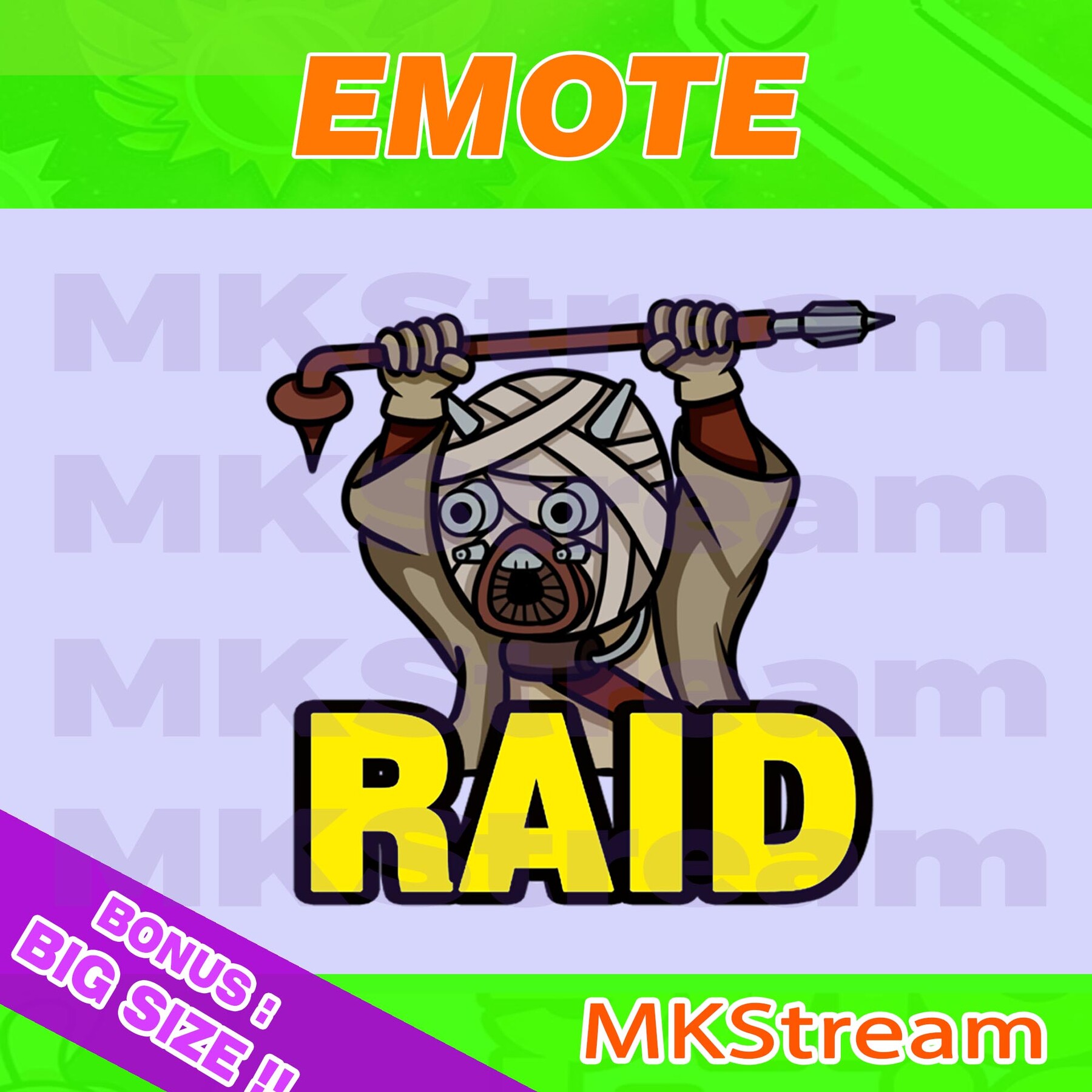ArtStation - Twitch emotes star wars tusken raider raid | Artworks
