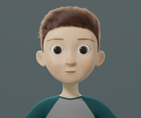ArtStation - cartoon character boy | Resources