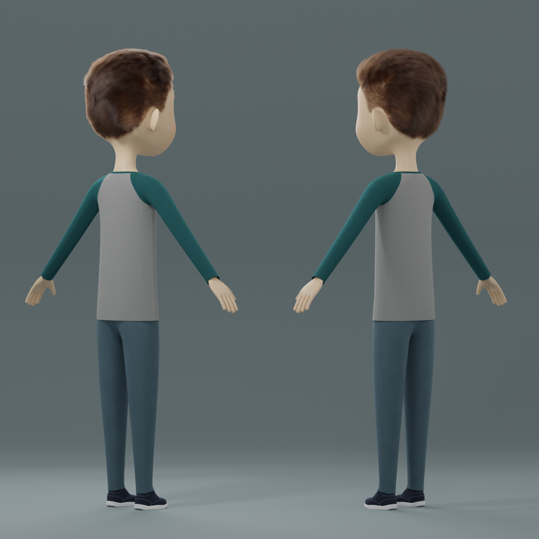 ArtStation - cartoon character boy | Resources
