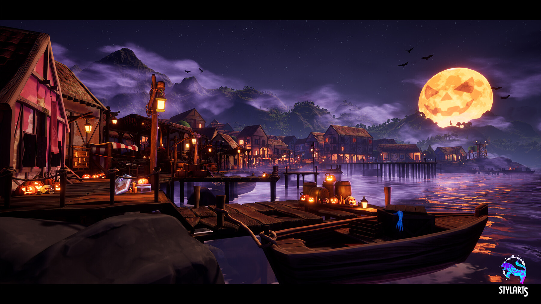 ArtStation - Modular Stylized Village | Game Assets