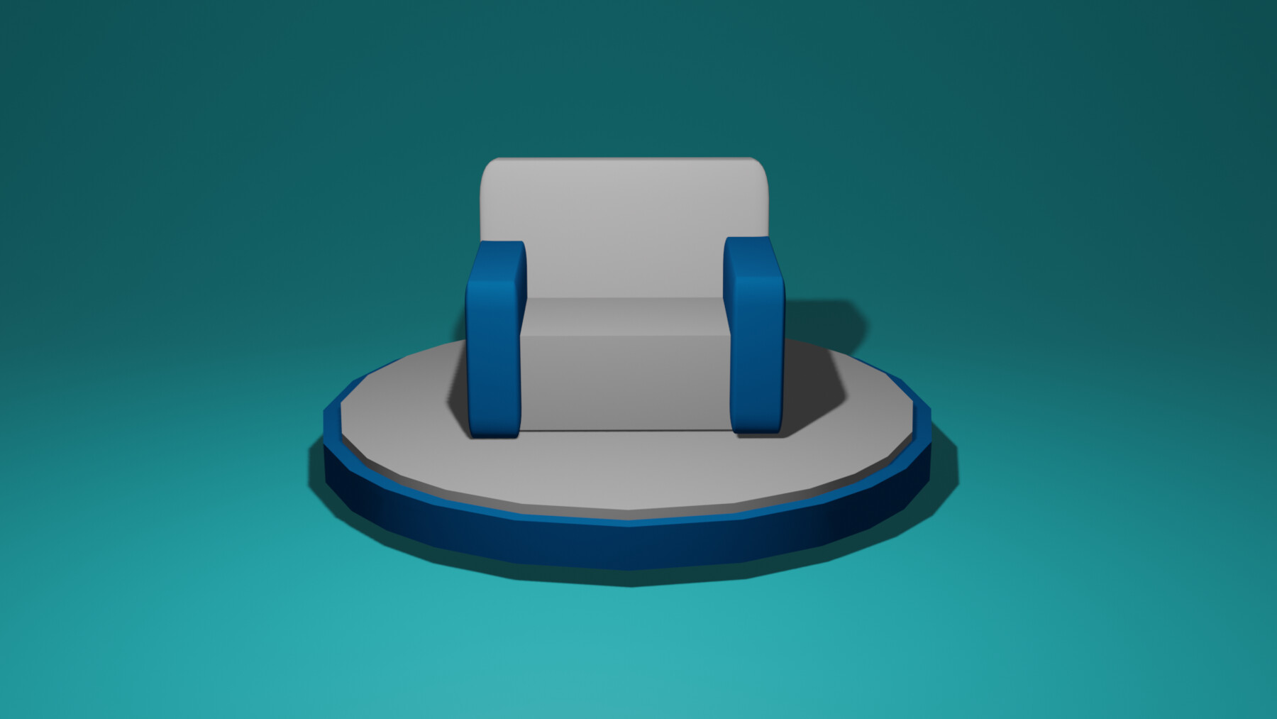 ArtStation - FLOATING CHAIR LOW POLY 3D MODEL | Game Assets