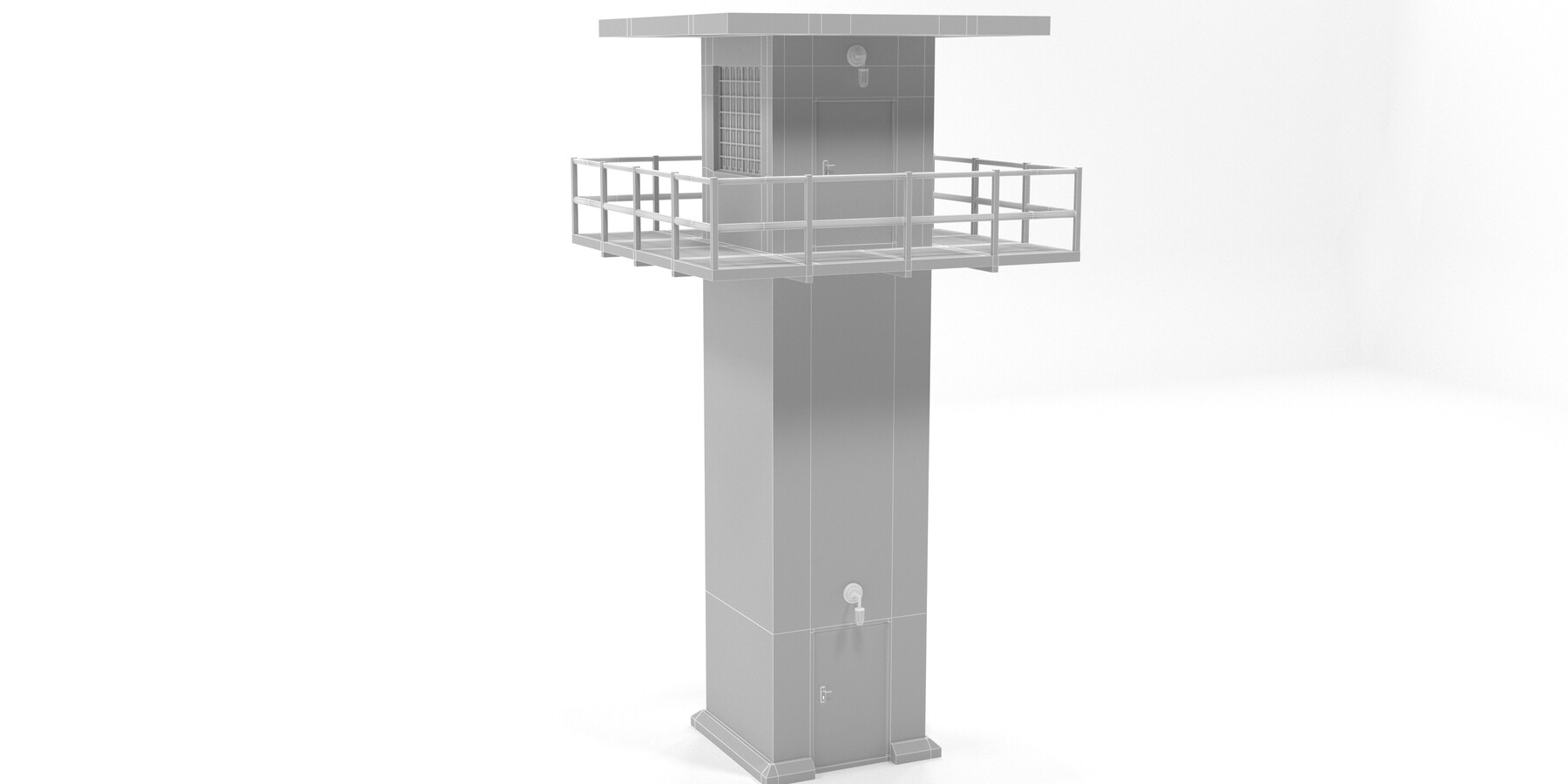 ArtStation - Military Tower | Game Assets